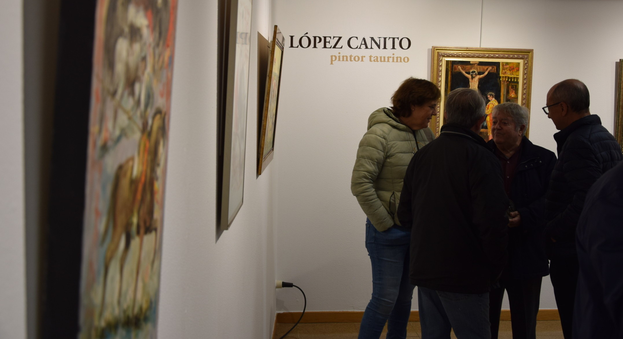 La Peña Taurina reúne en Casa de Cultura la obra del pintor López ...