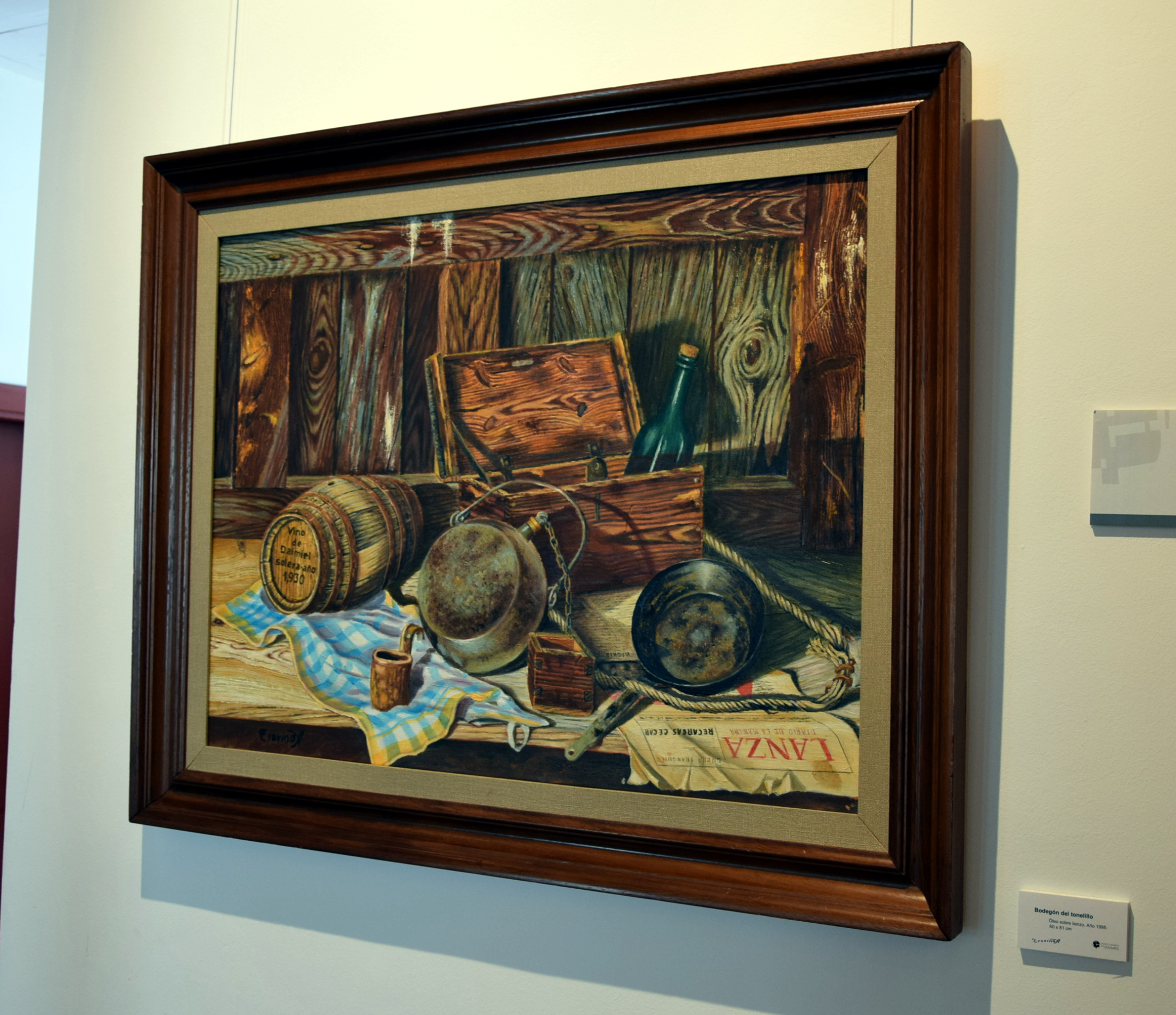 Los cuadros de Ángel Treviño despiertan en el Museo Comarcal ...