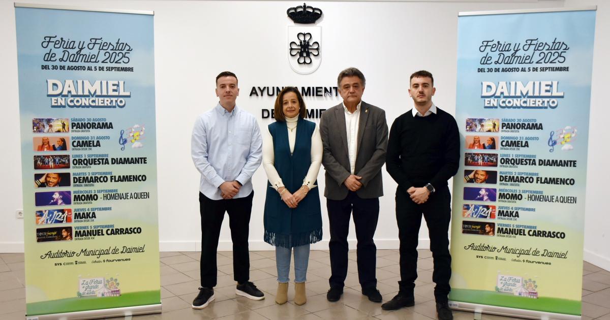 “Daimiel en Concierto” trae un cartel de primer nivel para la Feria y ...